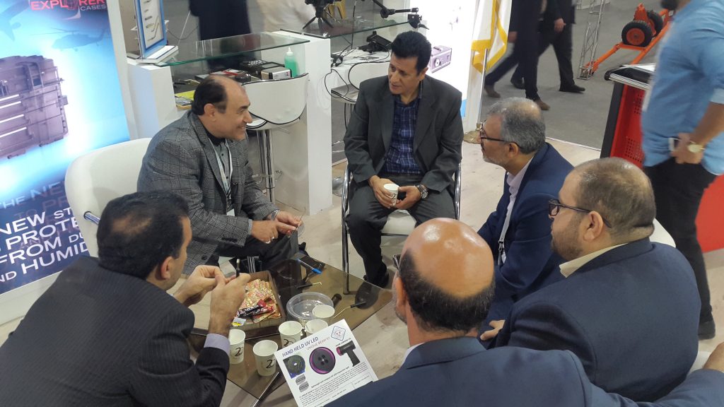 Aram Azmoon at 9th international iran airshow - Aram Azmoon